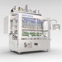 China Minimum 5000 BPH 12 / 24 Heads Liquid Bottle Filling Machine for sale