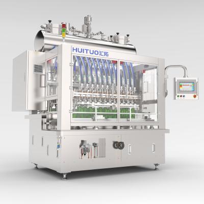China Minimum 5000 BPH 12 / 24 Heads Liquid Bottle Filling Machine for sale