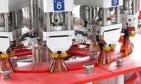 China Max 8000 BPH Kitchen Care Trigger Capping Machine for sale