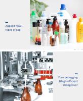 China 4KW Four Claws Structure Automatic Bottle Capping Machine for sale
