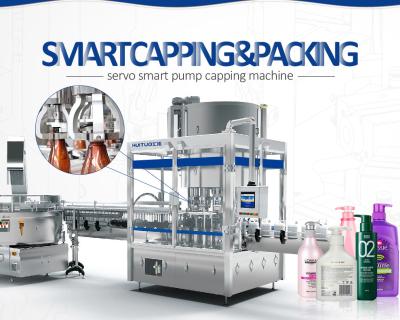 China Daily Chemical Industry 380V AC Rotary Capping Machine for sale