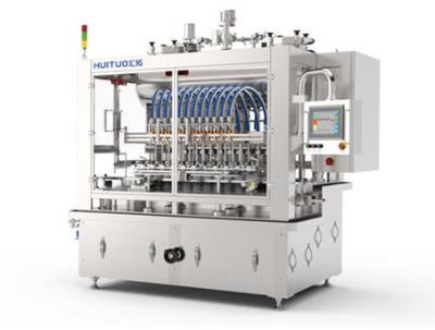 China Huituo disinfection fluid flowmeter filling machine with higher filling accuracy for sale