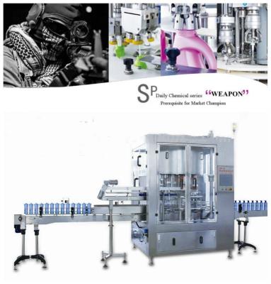 China Hand Cleaning Gel Lotion Twist Off Capping Machine for sale
