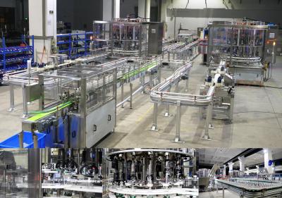 China PLC Control Liquid Soap Filling Capping Labeling Machines 12000BPH for sale
