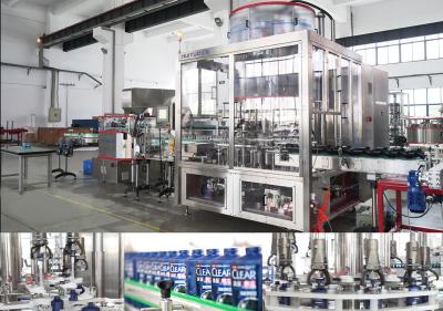 China 4KW Liquid Filling And Capping Machine 6000BPH For Shampoo for sale
