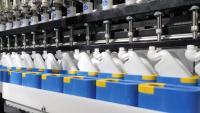 China PLC Control Corrosive Liquid Filling Production Line AC380V for sale