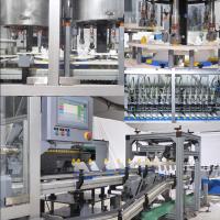 China Four Claws Liquid Filling Capping Machine For Toilet Cleaner for sale