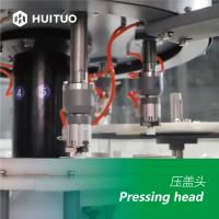 China Inner Plug Pressing And Outer Cover Capping Machine For Toilet Cleaner for sale