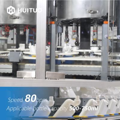 China Inner Plug Pressing And Outer Cover Capping Machine For Toilet Cleaner for sale