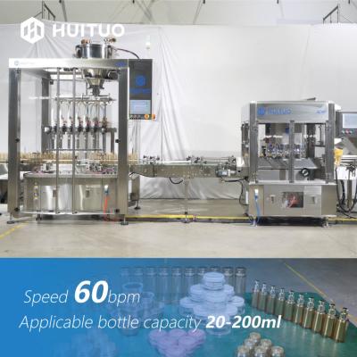 China Automatic Cosmetics Bottle Linear Piston Volumetric Filling Machine Filler 6 Head for sale