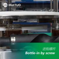 China Honey Syrup Glass Jar Bottle Servo Rotary Capping Machine Automatic 6 Head 60bpm for sale