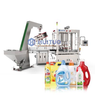 China Automatic Plastic Bottle Rotary Screw On Press On Capping Machine High Speed for sale
