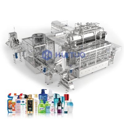 China 200bpm Linear PET Bottle Liquid Flow Meter Filling Machine 5000ml for sale
