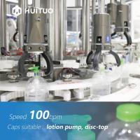China PET Bottle Servo Capping Machine 10 Head For Hand Wash Sanitizer for sale