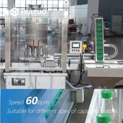 China Glass Bottle Capping Machine for Chilli Sauce Ketchup Mayonnaise And Chutneys for sale