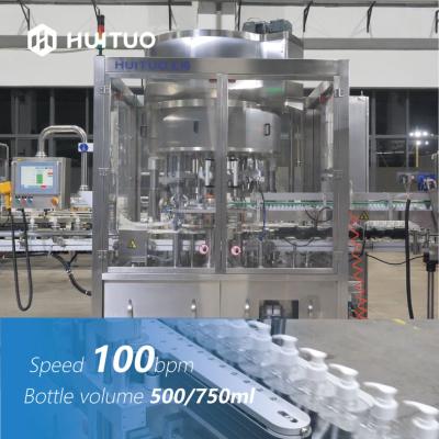 China Dispenser Pump Automatic Rotary Capping Machine For Hand Wash Liquid Soap for sale