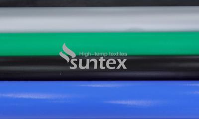 China High Temperature Fabric Silicone Coated Fiberglass Fabric For Welding Protection Blanket for sale