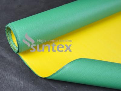 China PU Coated Fiberglass Fabric Remoavble Insulation Thermal Cover Thermal Mattres for sale