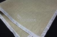 China Two Sided Vermiculite Coated Fiberglass Fabric For Expansion Joints for sale
