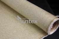 China Two Sided Vermiculite Coated Fiberglass Fabric For Expansion Joints for sale