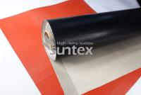 China Fire Door PTFE Coated Fiberglass Fabric For Dust Lagging for sale