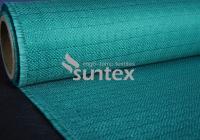 China Flame Resistant Fireproof Acrylic Coated 100% Fiberglass for Fire Door Smoke Screen for sale