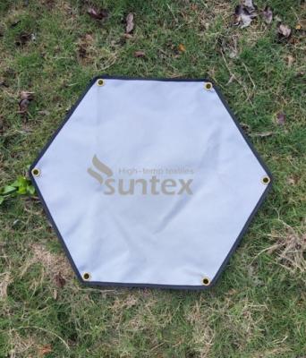 China Fire Pit Mats for Under Fire Pit  for Deck, Patio, Grass and Wood for sale