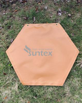 China Fire Pit Mat Grill Mat,DocSafe Fireproof Mat 4 Layers Fireproof Mat  for Deck Patio Grass Outdoor Wood Burning Fire Pit for sale
