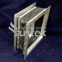 China 1 Mm Thickness  Cloth Silicone Coated Fiberglass Fabric Flexible Hose In The System for sale