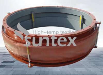 China Red Fire Resistant Silicone Coated Glass Cloth Fabric For Hvac System Duct Connector for sale