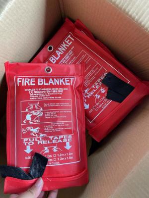 China Standard Emergency Fire Retardant Protection Heat Insulation Fiberglass Fire Blanket for sale