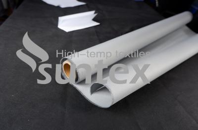 China Thermal Insulation Fire Protection Heat Resistant PU Coated Fiberglass Fabric for Welding Blanket for sale