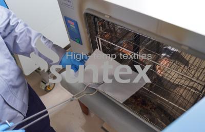 China Fire Retardant Two Side Silicon Coated Fiberglass Fabric for sale
