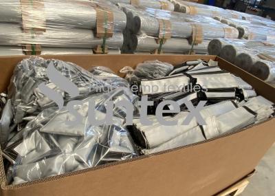 China High Strength Silicone Coated Fiberglass Fabric for  Insulation Blankets And Welding Curtains for sale