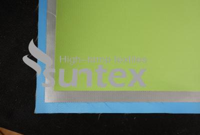China High Temperature Silicone Coated Flame Retardant Fiberglass Roller Fabric for sale