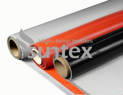 China Heat Resistant Silicone Coated Fiberglass Fabric For Electric Insulation for sale
