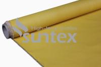 China Silicone Coated Adhesive Fireproof Fabric Fiberglass Cloth for sale