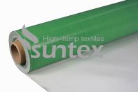 China High Temperature Coated Fiberglass Silicone Cloth Thermal Insulation Fireproofing for sale