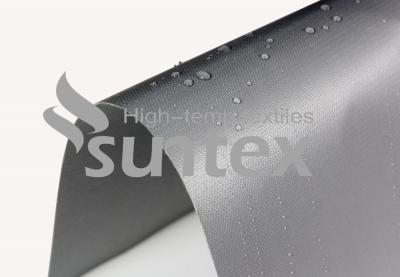 China Thermal Insulation Silicone Coated Fiberglass Fabric Fireproof for sale