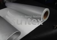 China High Temperature Fireproof Silicone Coated Fiberglass Fabric Insulation Pipe Cover for sale
