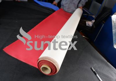 China Waterproof Flexible Good Chemical/Heat Resistant PU Coated Fiberglass Fabric Fireproof Cloth for Camping Tents for sale