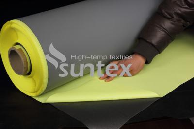 China New Type High Temperature Non-Stick PTFE Coated Fiberglass Fabric for sale