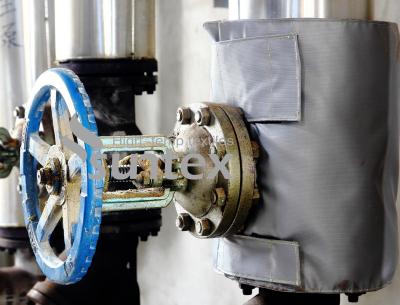 China Fiberglass Removable Thermal Insulation Covers For Cover Valves, Instrumentation Panels, Flanges & Pipeline for sale
