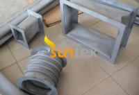 China High Strength silicone rubber coated fiberglass cloth/fabric for door/curtain/expansion joint/welding for sale