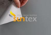 China Silicone Fiberglass Cloth Waterproof Fireproof For Removable Insulation Covers for sale