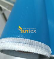 China Fire Resistant Silicone 1mm Silicone Coated Fiberglass Fabric For Insulation for sale
