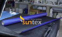 China High Temperature Fabric Acrylic Silicone Pu Pvc Coated Fiberglass Fabric Cloth for sale