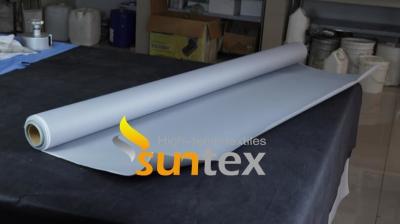 China Ventilation Duct Welding PU Coated Fiberglass Fabric Heat Insulation Flame Retardant for sale