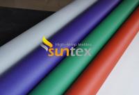 China Polyurethane PU Coated Fiberglass Fabric for Expansion Joints Water for sale