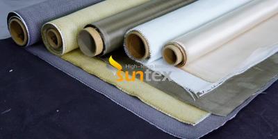China Grease Resistant Silicone Coated Glass Fibre Fabric For Jacket & Cover for sale